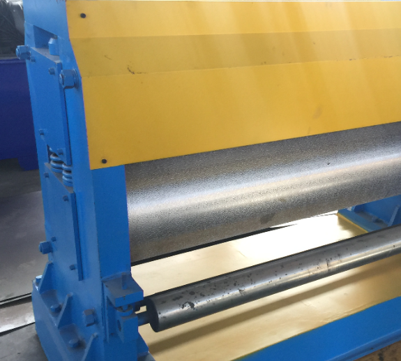 Worm Pattern Embossed Aluminum metal embossing machine - ZTRFM