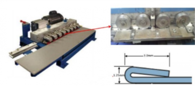 Metal profile tiny edge bending machine - ZTRFM