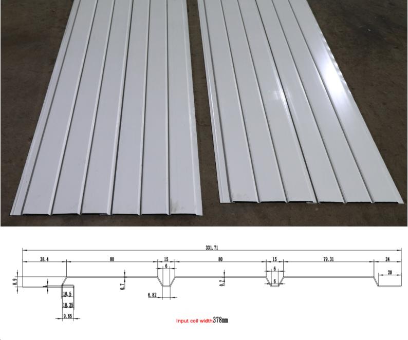 Soffit panel rolling forming machine – ZTRFM
