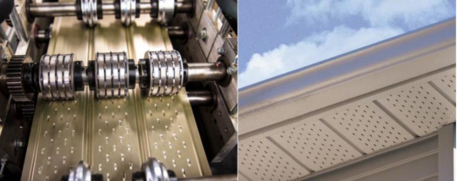 Soffit panel rolling forming machine – ZTRFM