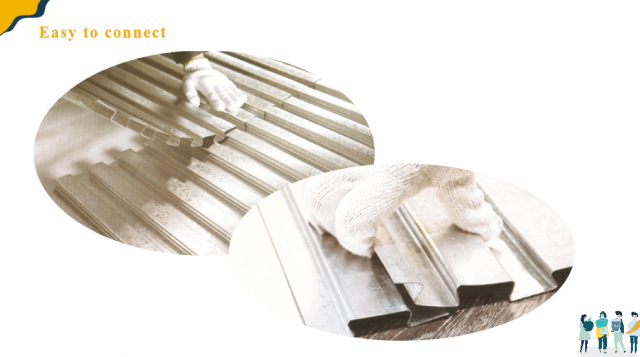 Structural floor decking machine and facade wall cladding panel machine - ZTRFM