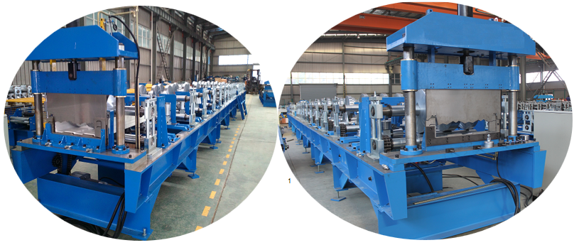 Metal standing seam self lock, snap lock roofing panel rolling forming machine - ZTRFM