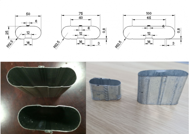 Oval pipe rolling forming machine - ZTRFM